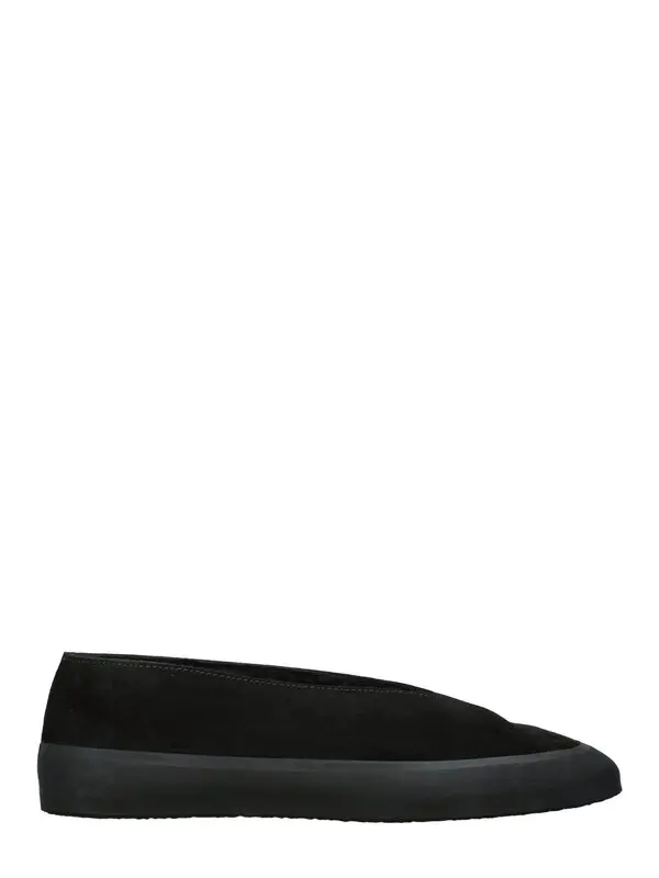 Le Monde Beryl Suede-shearling Apres Ski Flats - Black