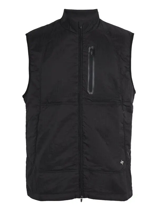 REPRESENT Half-padded Packable Run Gilet - Black
