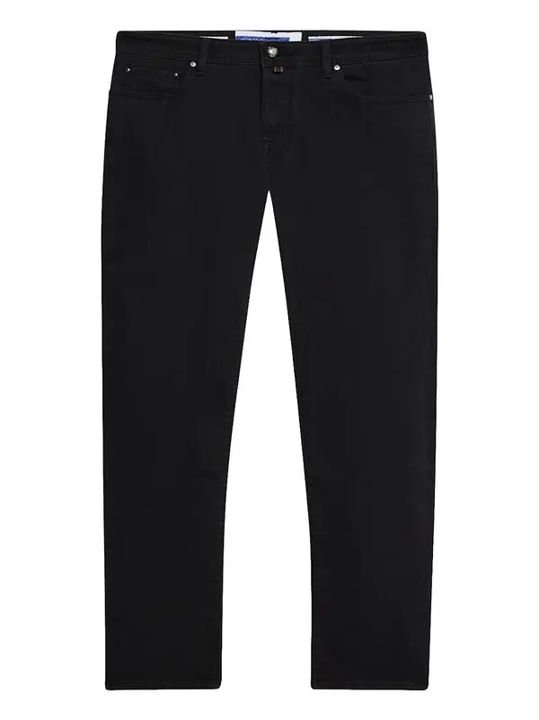 Jacob Cohen Bard Denim Slim Five-pocket Jeans - Black