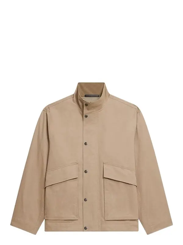 Theory Snap-front Utility Jacket - Feather