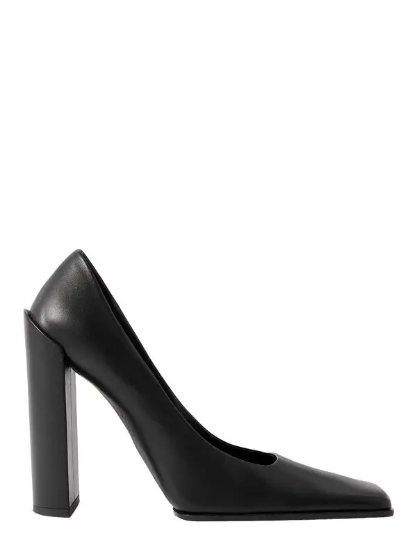 Alaïa 90 Calf Hair Pumps - Black