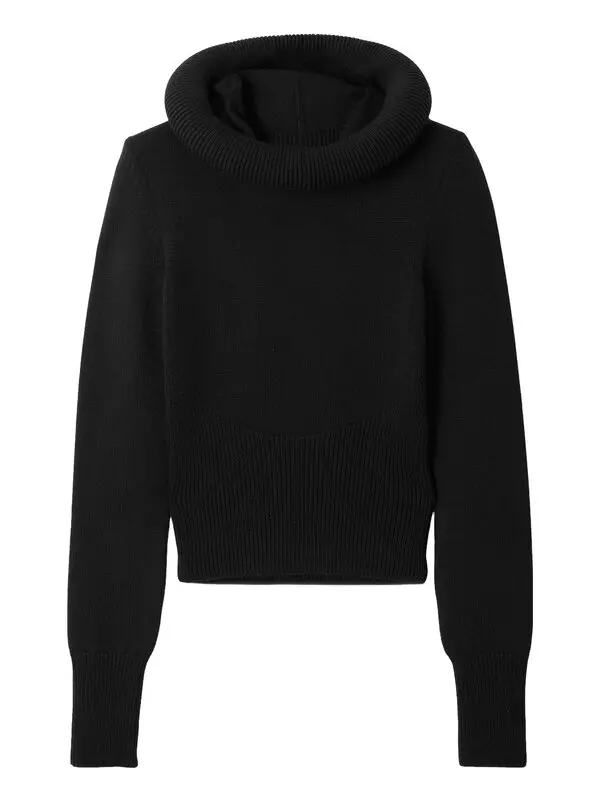 Alaïa Wool Sweater - Black