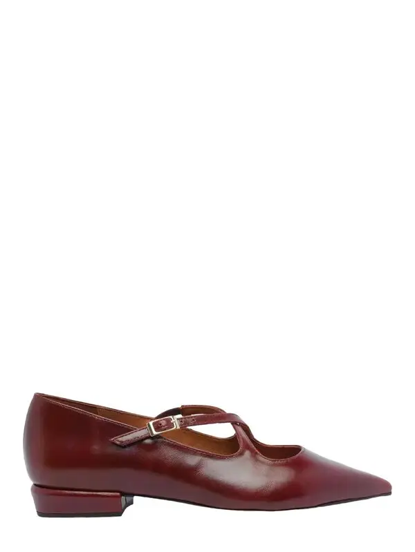 ANGEL ALARCON Pointed-toe Flats - Red
