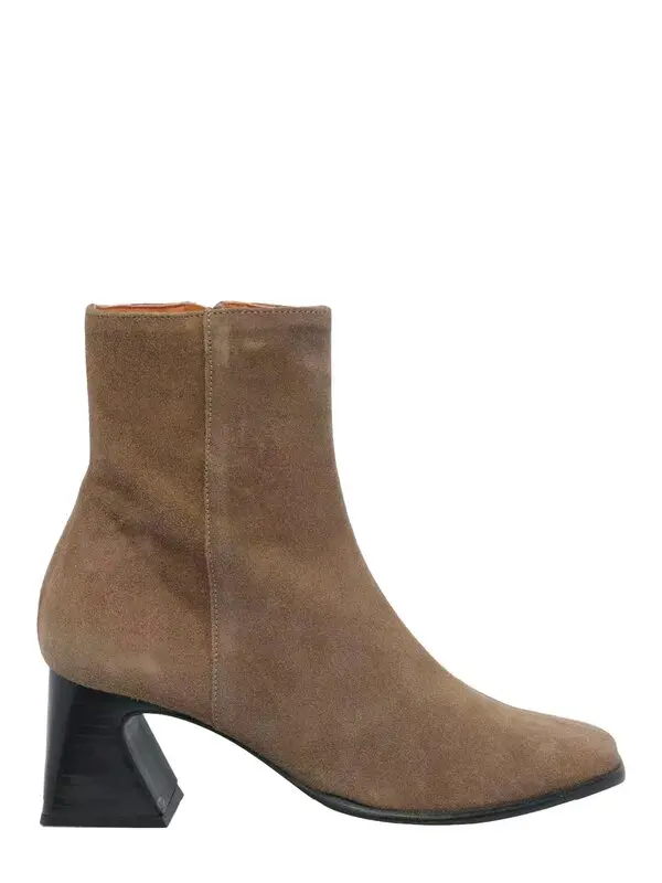 ANGEL ALARCON Suede Boots - Brown