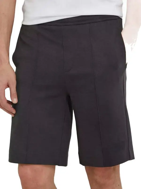 Hugo Boss Panelled Logo Shorts - Grey