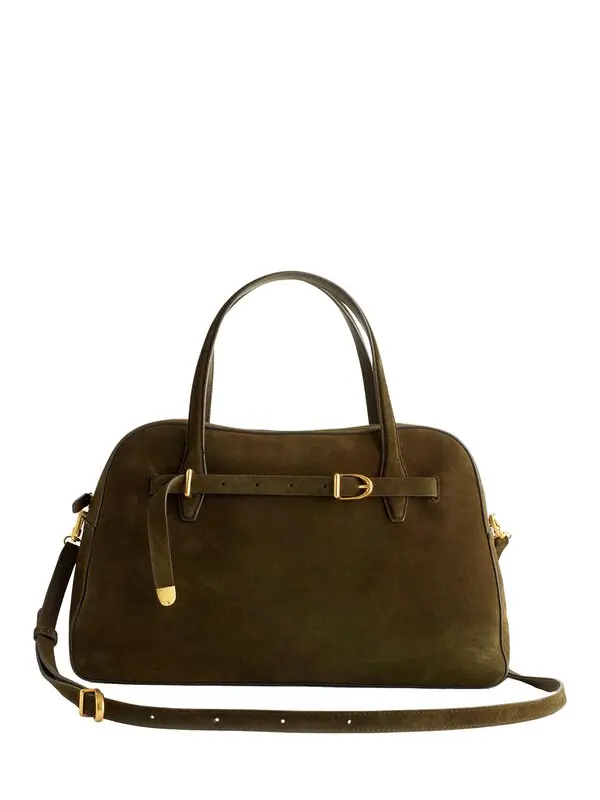 Madewell Belted Satchel Bag - Expedition Green