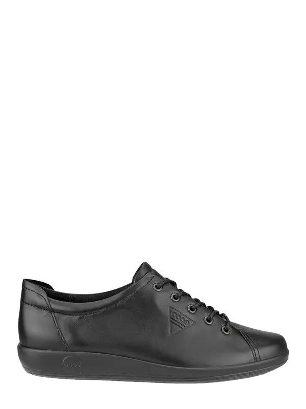 Ecco Soft 2.0 Lace-up Sneaker - Black