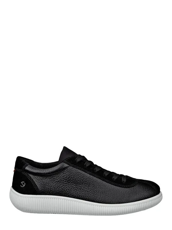 Ecco Soft 60 Lace Up Sneaker - Black