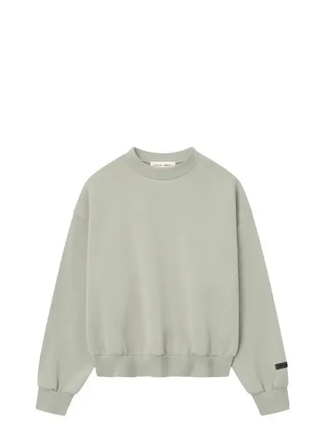 Fear Of God Essentials Classic Fleece Crewneck Sweatshirt - Abbey Stone