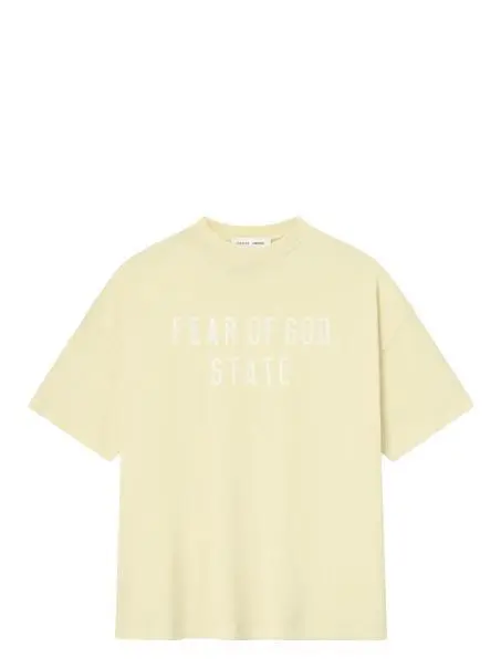 Fear Of God Essentials 90's Tee Shirt - Garden Yellow