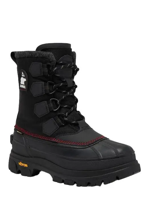 Sorel Caribou Horizon Gore-tex® Waterproof Boots - Black/bright Red