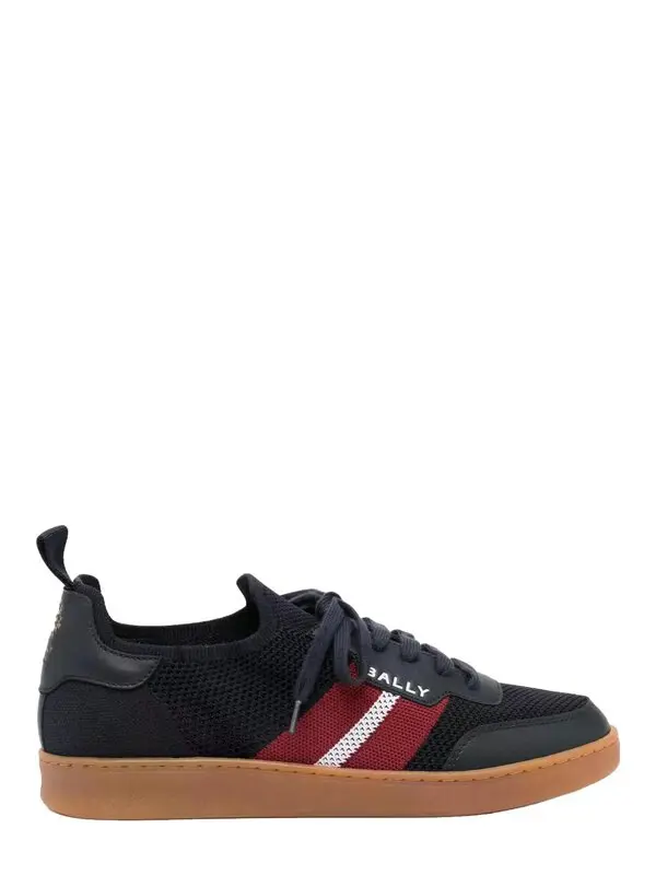 Bally Outline Low Top Sneakers - Blue