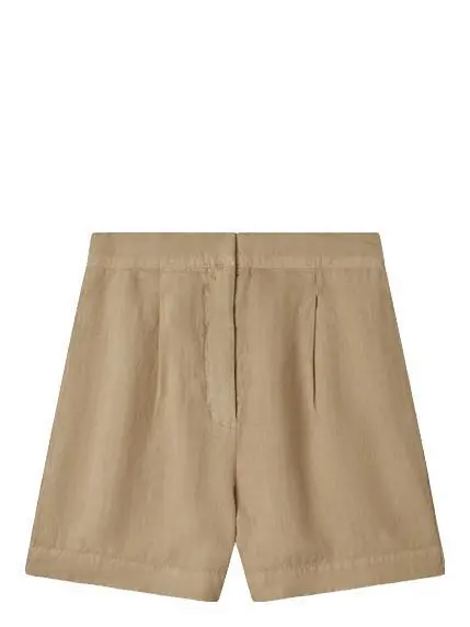 VIR VITA Relaxed Linen Short - Toffee