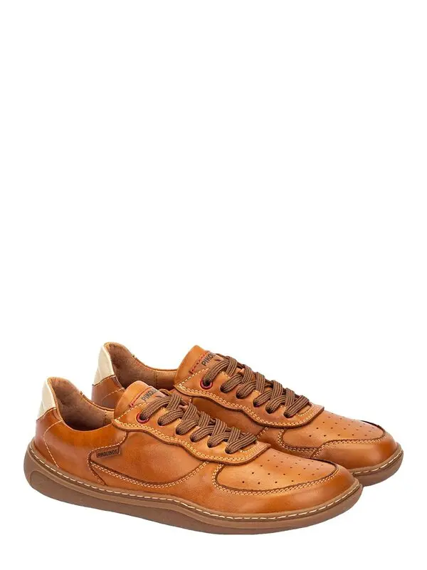 Pikolinos Aranjuez Leather Sneaker - Brandy
