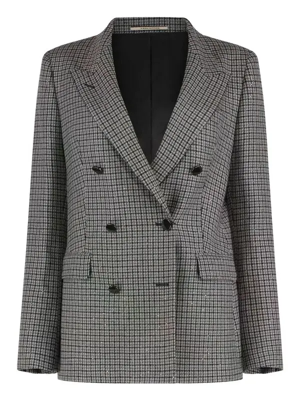 Tagliatore Double-breasted Blazer - Grey