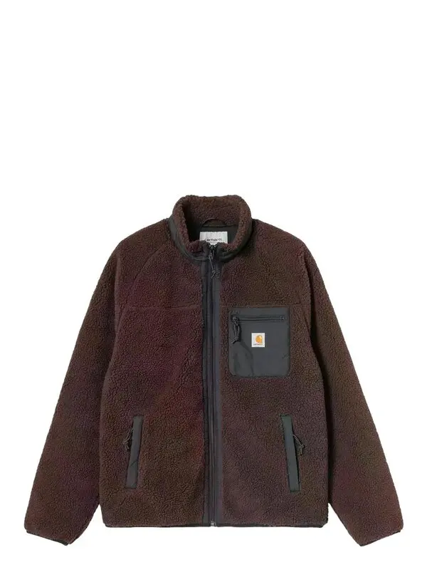 Carhartt Work In Progress Prentis Borg Zip-up Jacket - Brown