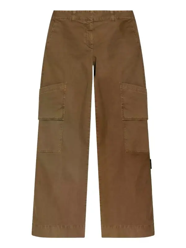 Off-White Cargo-pocket Trousers - Brown