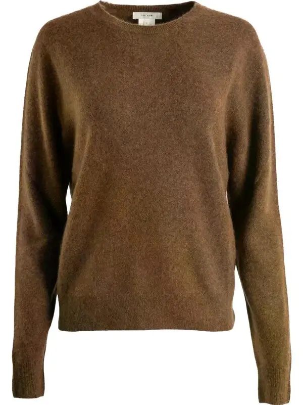 THE ROW Lorynna Cashmere Sweater - Brown