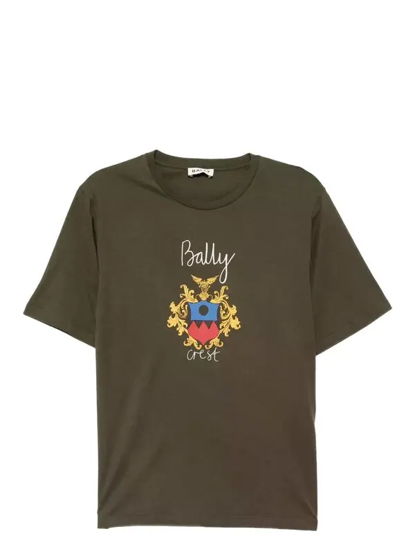 Bally Crest T-shirt - Green