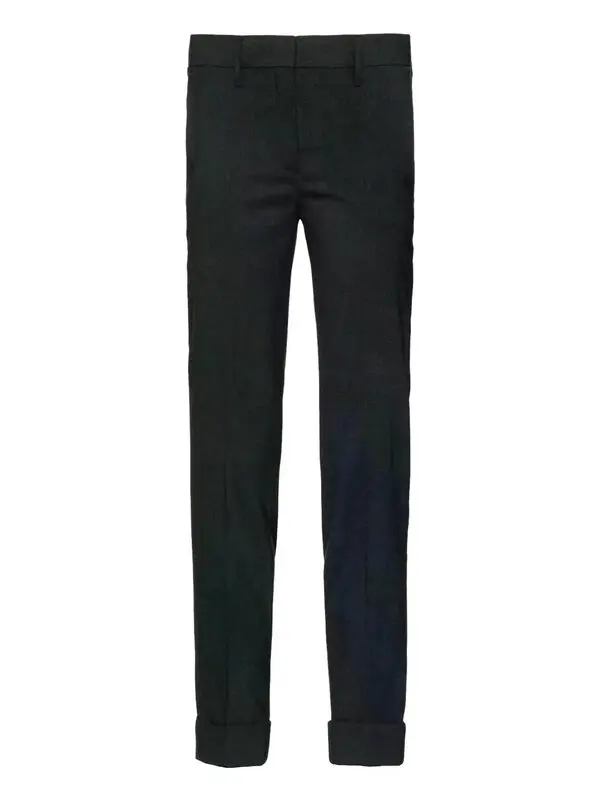 Prada Stretch Natté Trousers - Grey