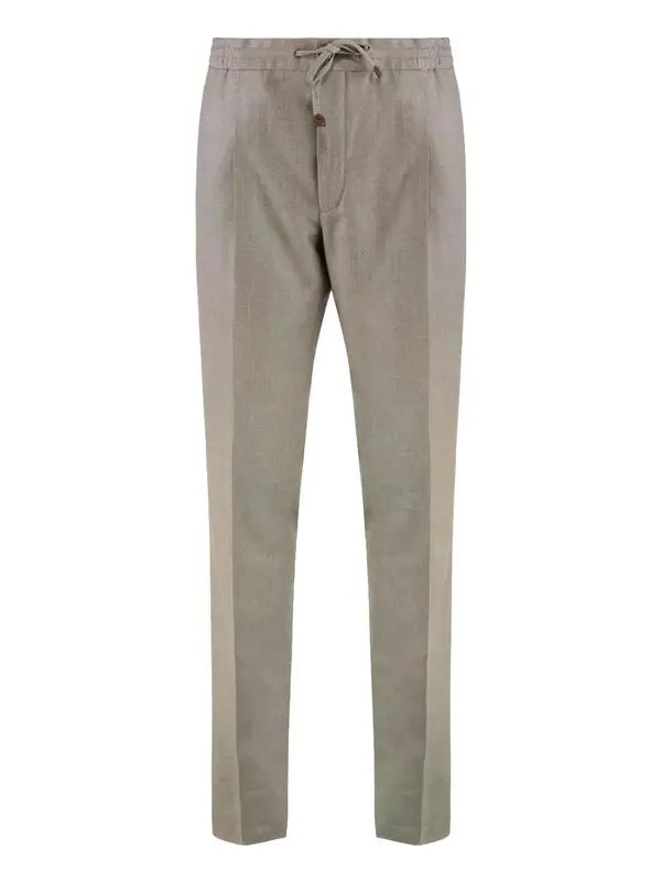 SLOWEAR Drawstring Trousers - Neutrals