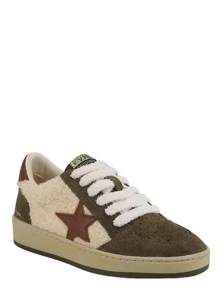 Vintage Havana Denisse Calf Hair Sneakers - Taupe/olive