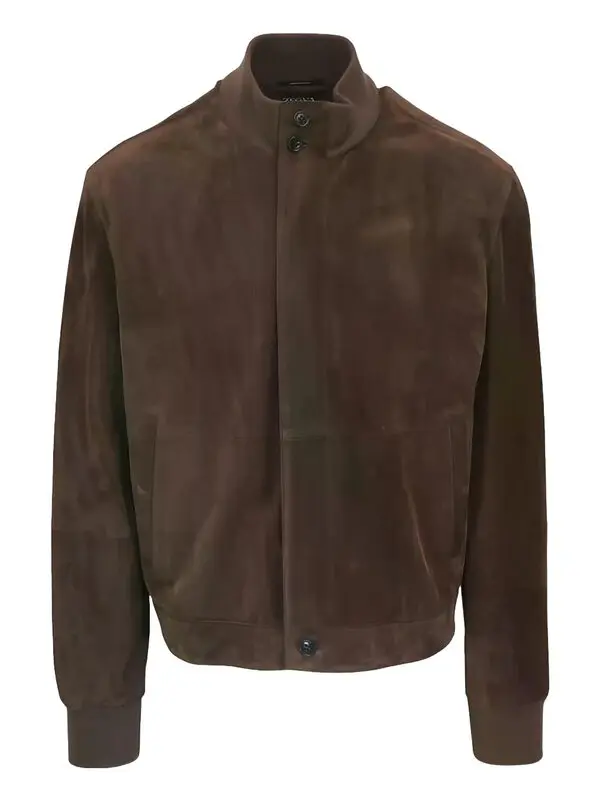 Zegna Bomber Jacket - Brown