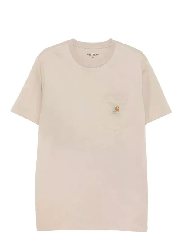 Carhartt Work In Progress Pocket Short-sleeve T-shirt - Neutrals