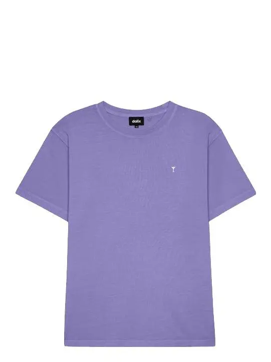 DALIX Lil Martini Midweight Garment Dye Tee - Purple Haze