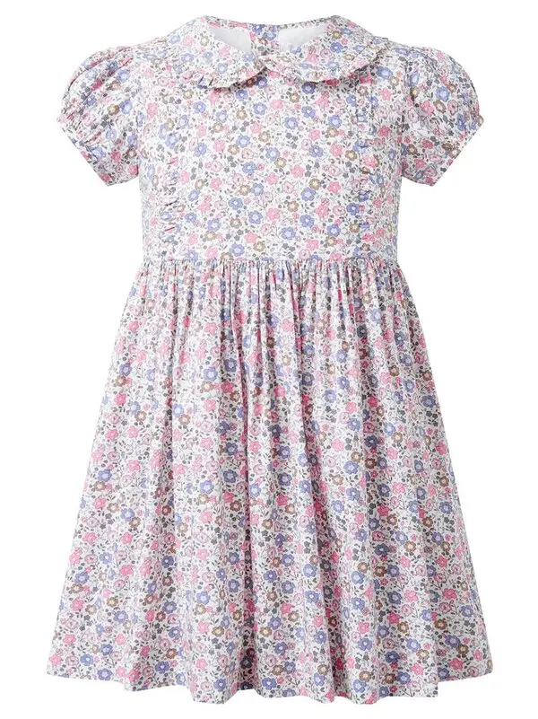 RACHEL RILEY Floral Frill Front Dress - Pink
