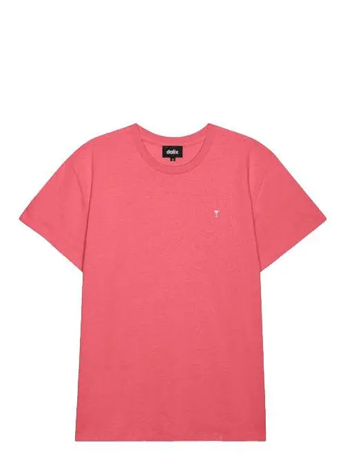 DALIX Lightweight Everyday Tee - Coral
