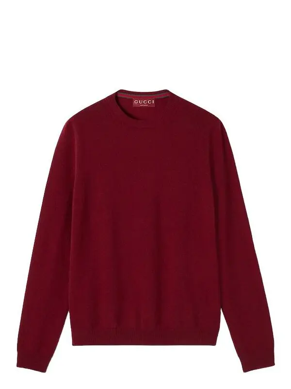 Gucci Fine Cashmere Sweater - Red