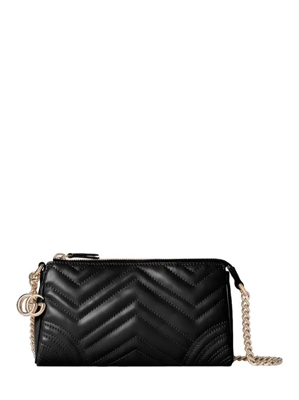 Gucci Gg Marmont Small Shoulder Bag - Black