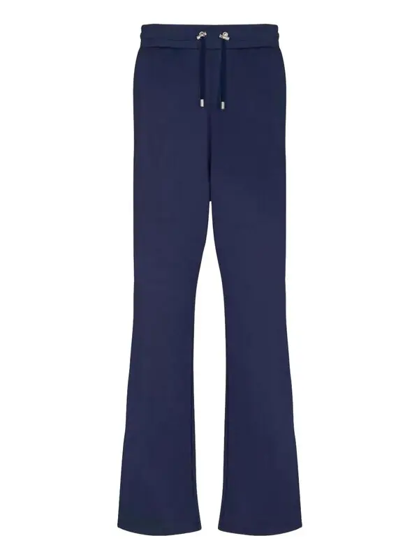 Balmain Side-stripe Track Pants - Blue