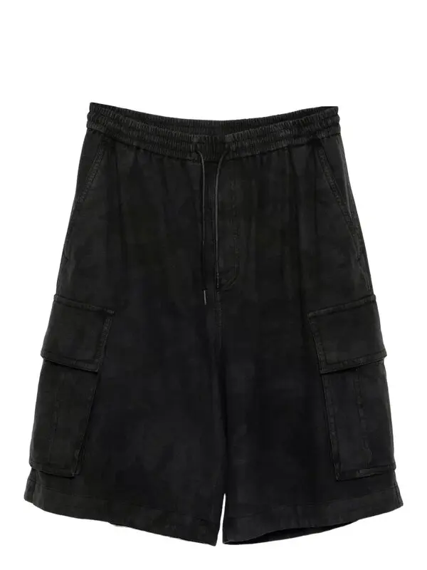 JUUN.J Multi-pocket Cargo Shorts - Black