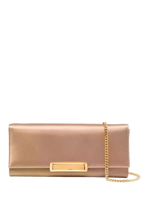 TOM FORD Satin Bar Clutch Bag - Neutrals