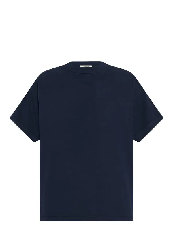 THE ROW Sato Cotton T-shirt - Blue