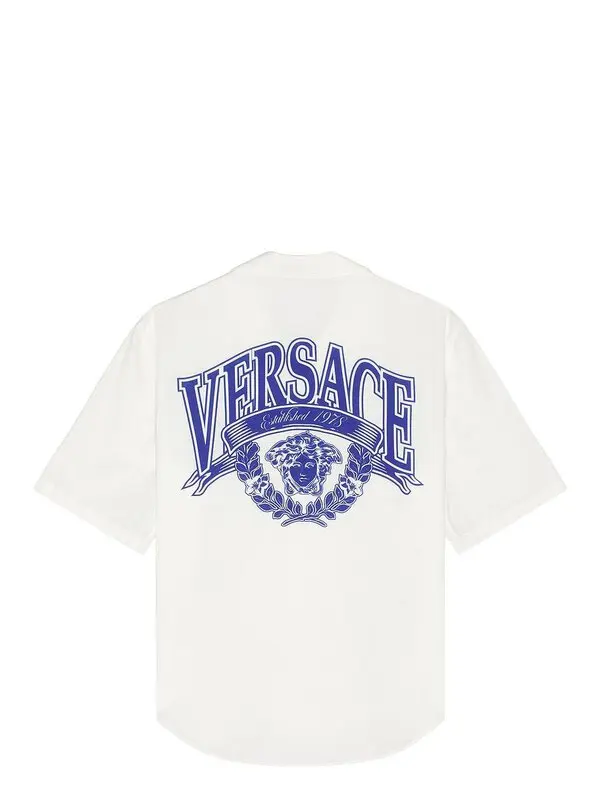 Versace Crest Shirt - White