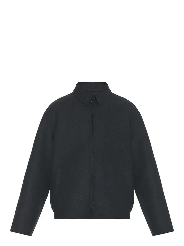 THE ROW Dantes Jacket - Dark Charcoal