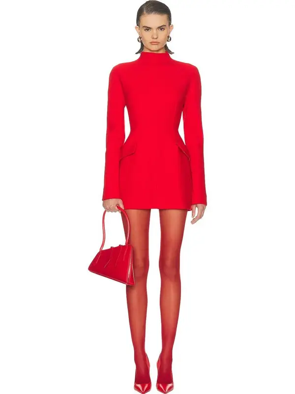 Sportmax Tefrite Dress - Red