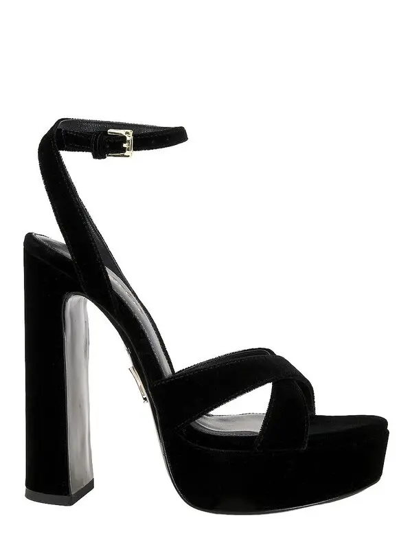 Retrofete Melodia Platform Sandal - Black