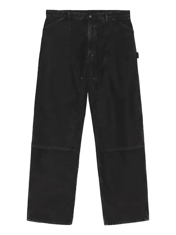 MAISON MARGIELA Canvas Pants - Marbr Black