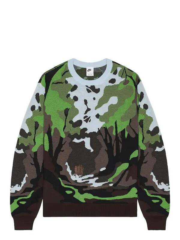 Nike Wilderness Sweater - Celestine Blue & Chlorophyll