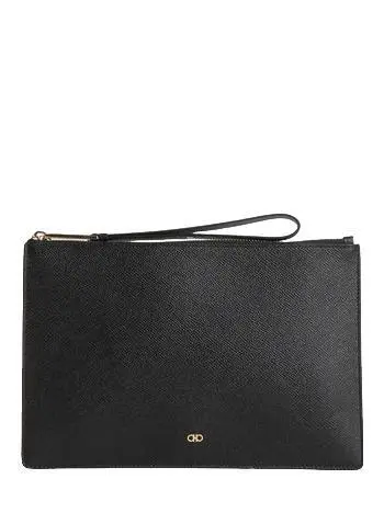 FERRAGAMO Handbag Calfskin - Black
