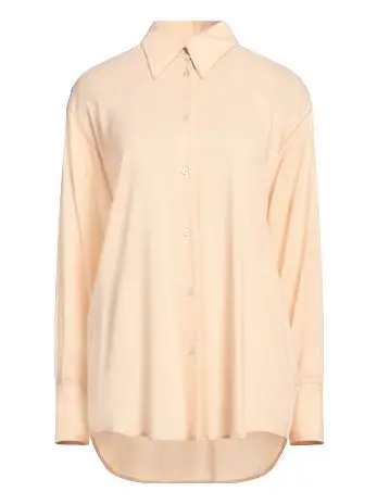 Fabiana Filippi Long Sleeve Viscose Blend Shirt - Pink