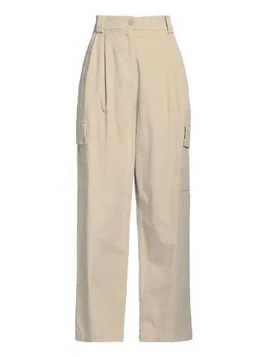 Momoni Corduroy Cargo Pants - Beige