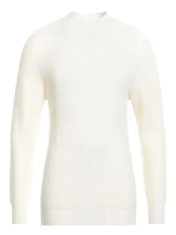 GRAN SASSO Turtleneck In Virgin Wool - White