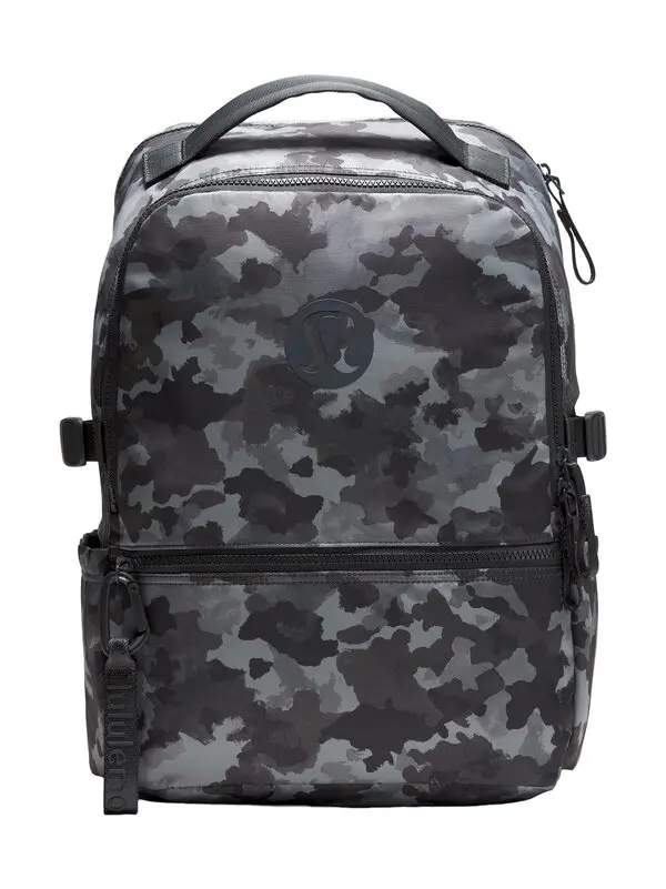 Lululemon Crew Backpack 22l - Thawed Camo Grey Multi