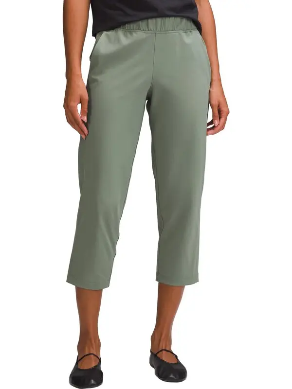Lululemon Luxtreme Slim-fit Cropped Pant - Grey Eucalyptus