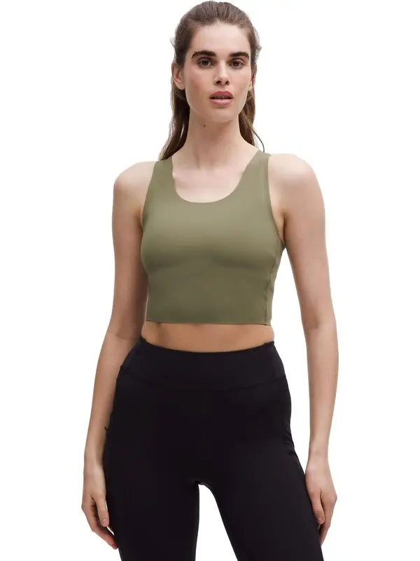 Lululemon Fast And Free Tank Top - Bay Leaf